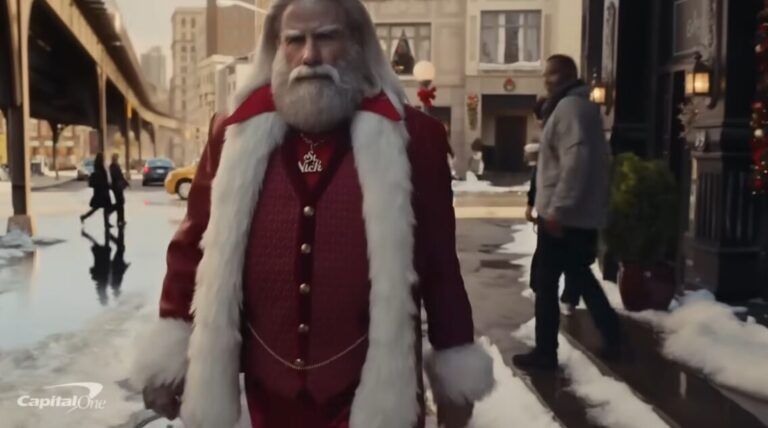 Acting Magazine Capital One | Who Plays Santa Capital One Commercial ...